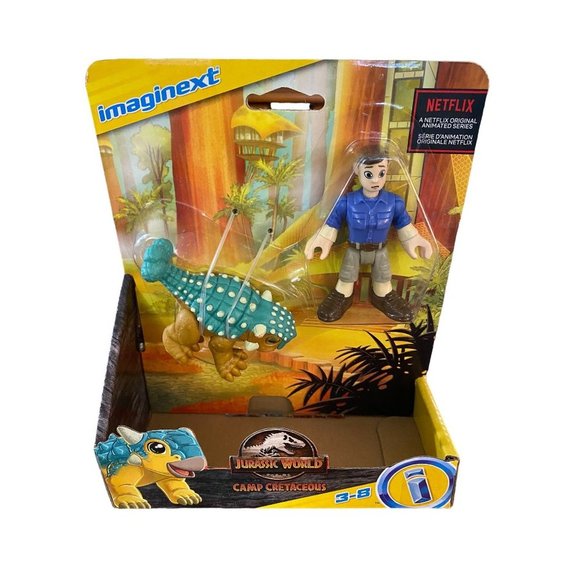 Fisher-Price | Toys | New Imaginext Jurassic World Camp Cretaceous Ben ...
